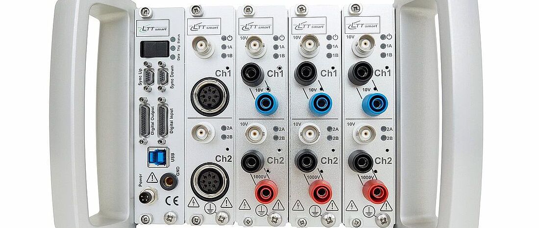 The LTT measuring instruments for use in power quality